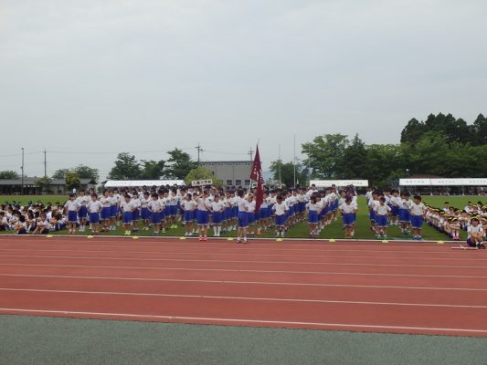 入善町小学校体育大会！！ – 富山県入善町立入善小学校